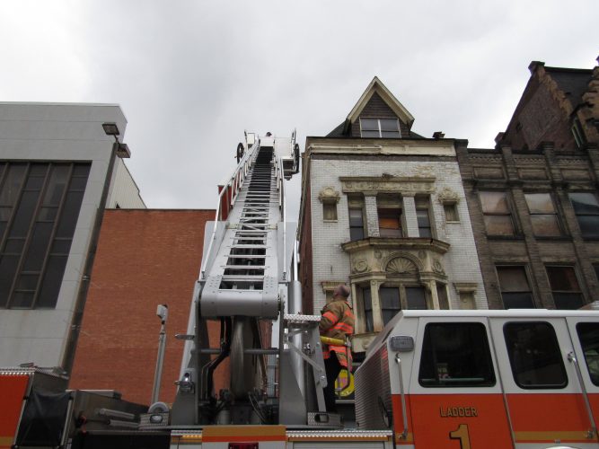 Wheeling Fire Department Ladder Truck Gives Contractor a Lift | News ...
